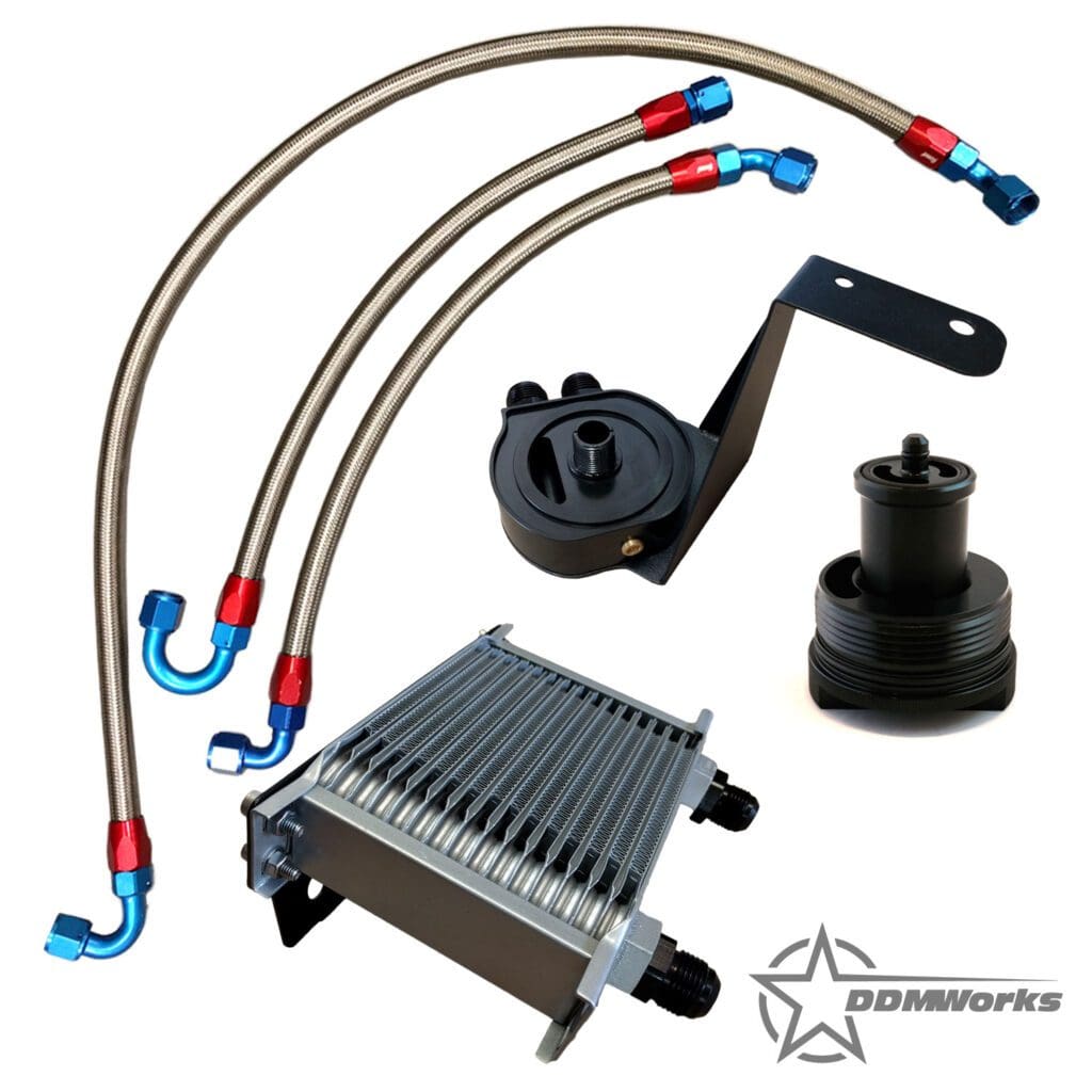 DDMWorks Oil Cooler and Filter Relocation kit for Polaris Slingshot ...